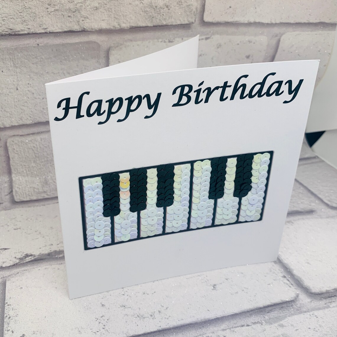 Custom Piano Birthday Card for Kids, Personalised Musical Card ...