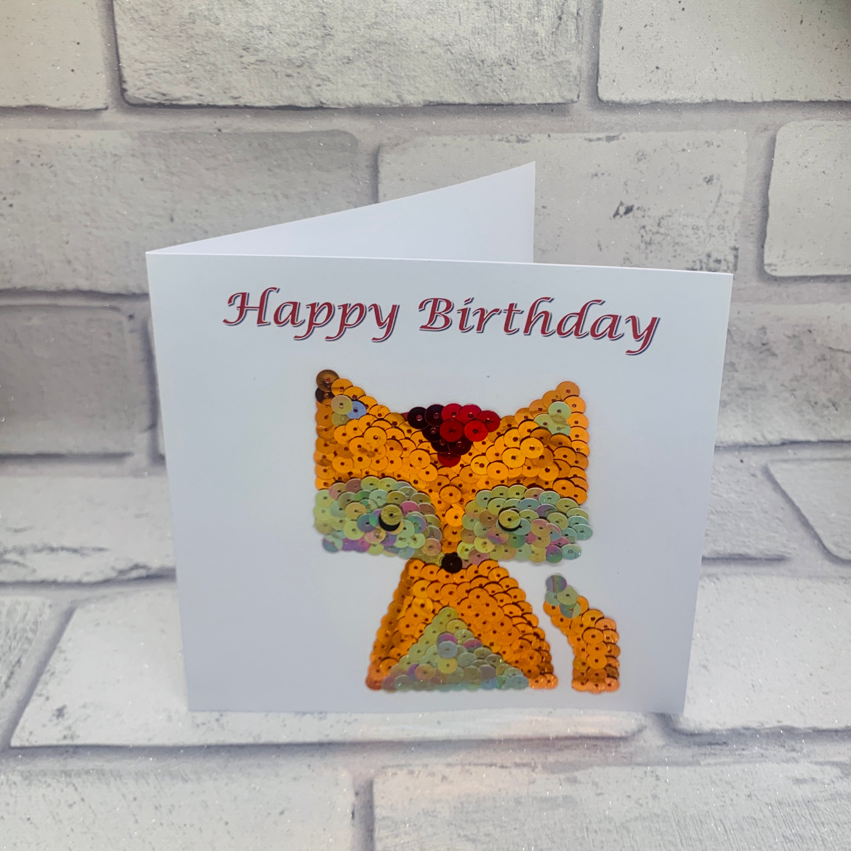 Custom Happy Birthday Fox Card for Friend, Personalised Fox Birthday ...