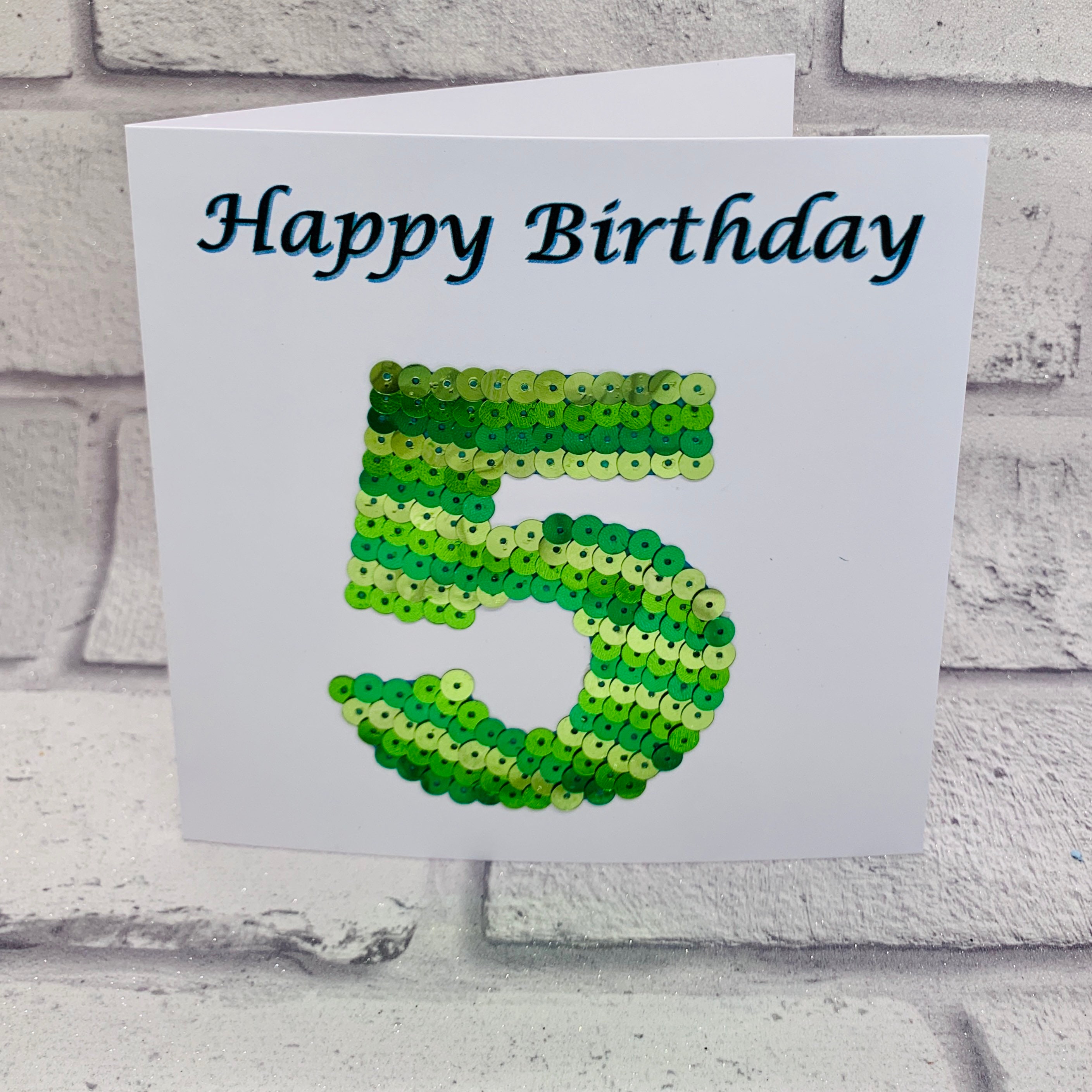 5th Birthday Card for Child Personalised Fifth Birthday Card - Etsy