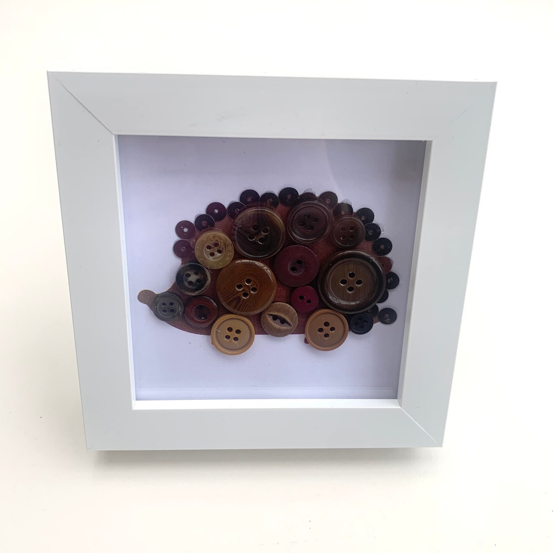 Hedgehog Picture Frame, Hedgehog Wall Art, Children's Wall Art, Wall ...