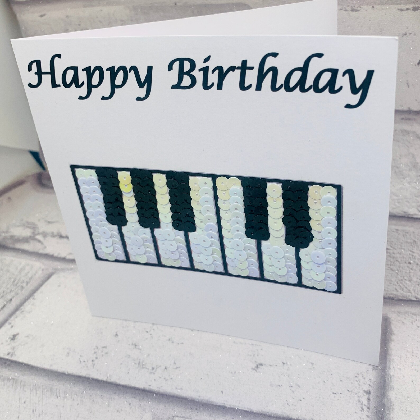 Custom Piano Birthday Card for Kids, Personalised Musical Card ...