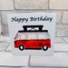 Custom Happy Birthday Camper Van Card for Friend, Personalised Caravan ...