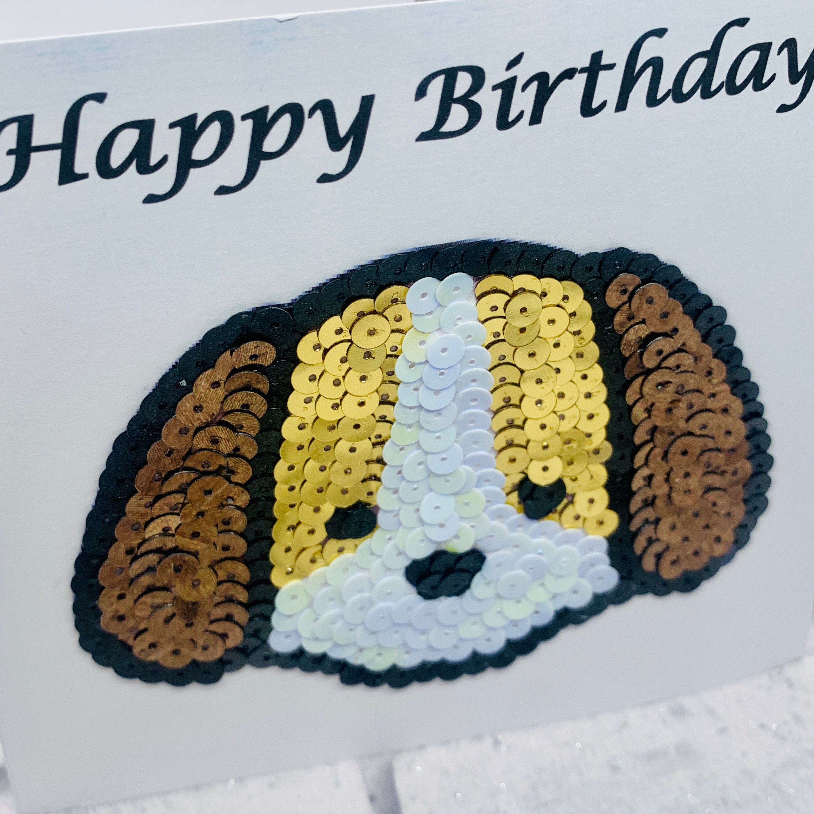 Custom Dog Happy Birthday Card for Kids, Personalised Dog Card, Puppy ...