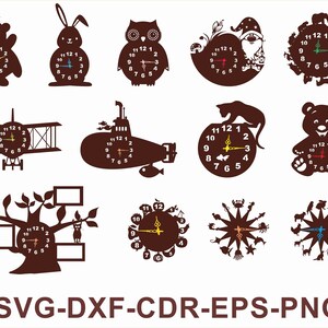 Baby Clock SVG, Children's Watches,photo Frame,svg Files for Cricut ...