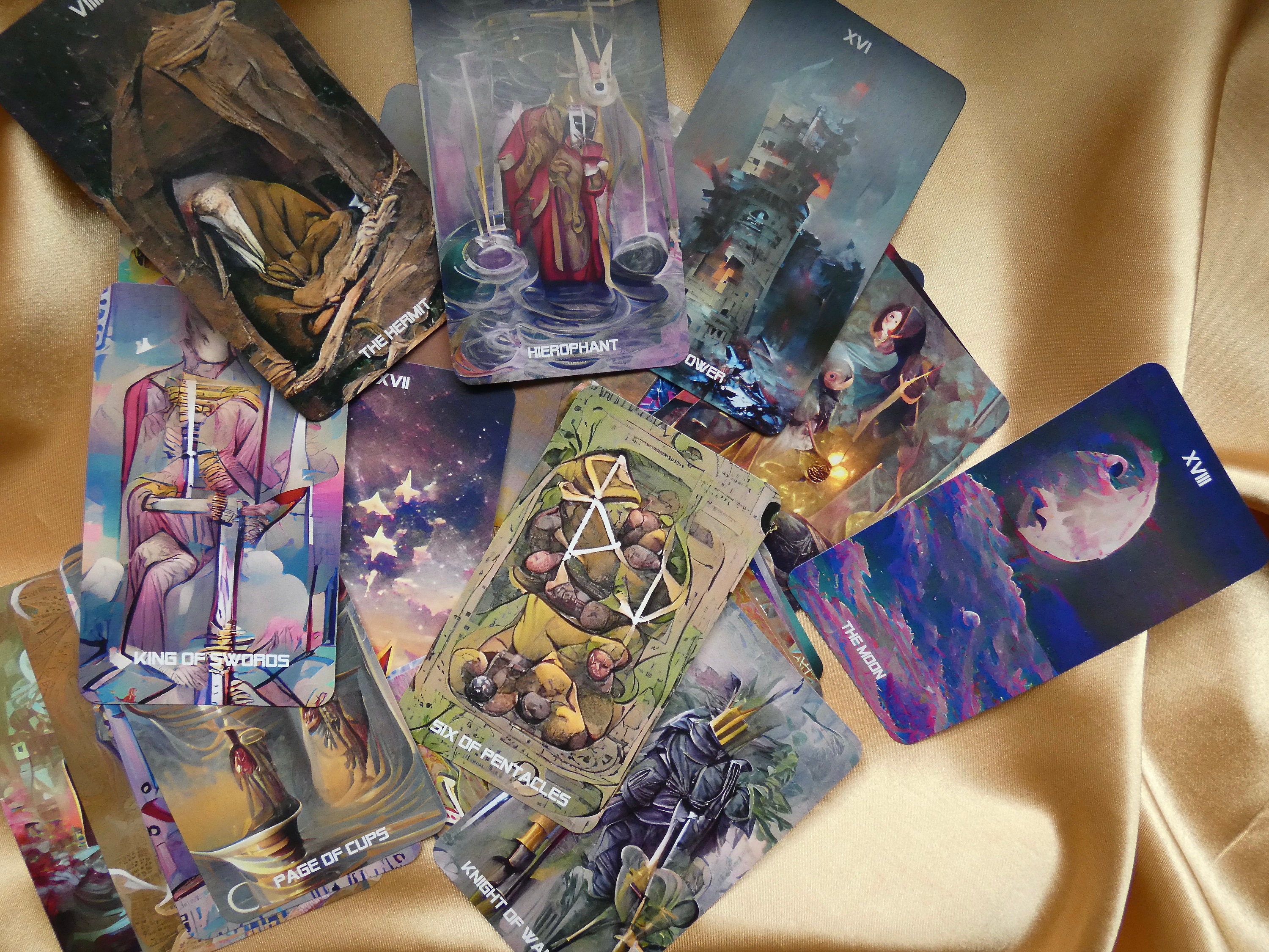 Abstract Tarot Deck - Etsy