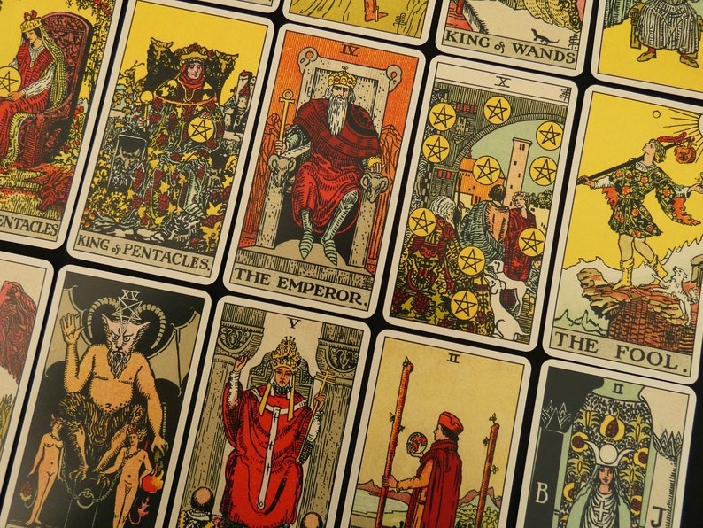 Tarot Original 1909 - Etsy