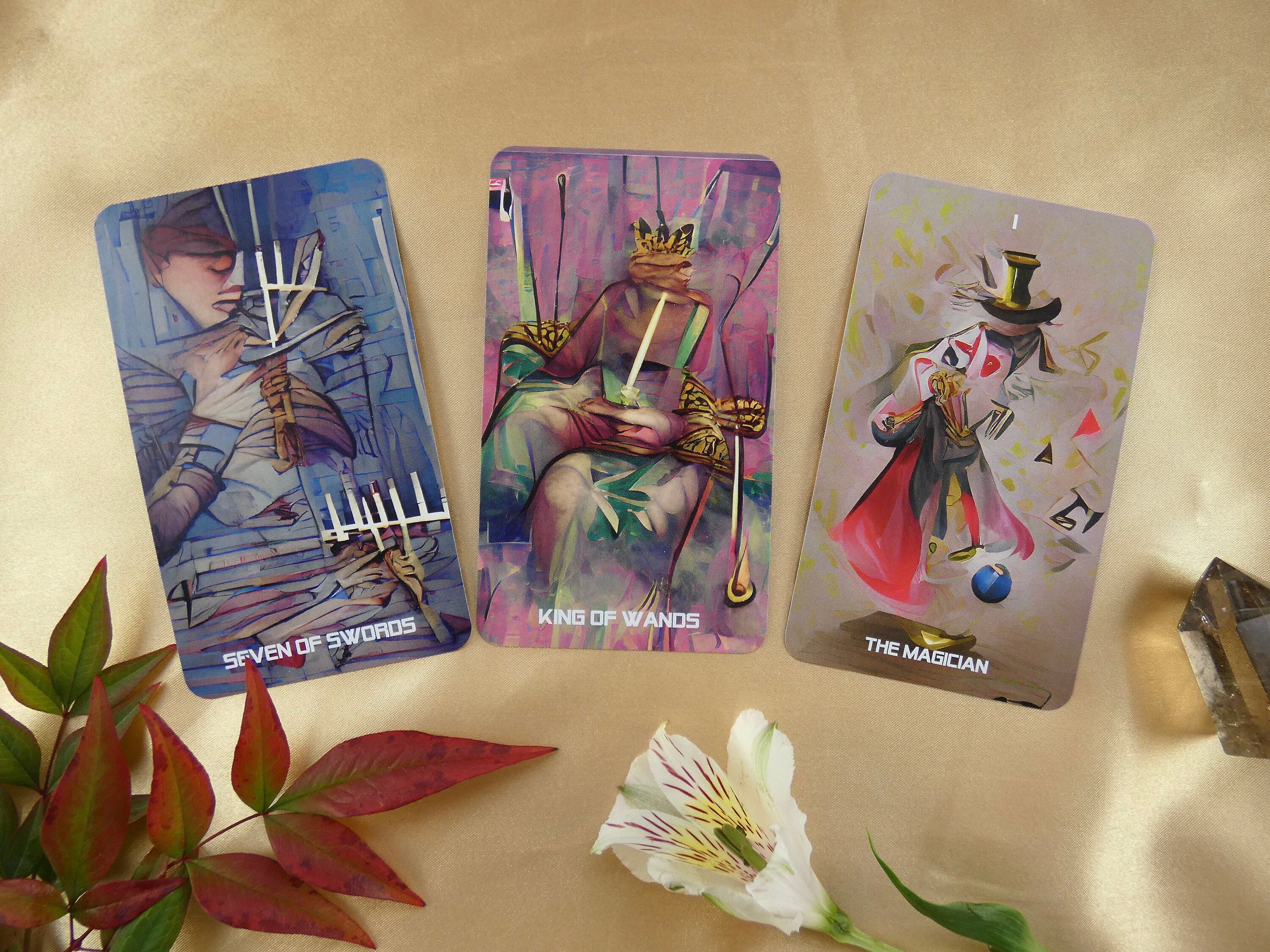 Abstract Tarot Deck - Etsy