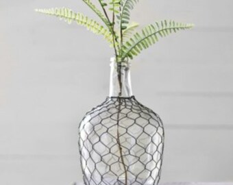 Rustic Wire Vase | Etsy