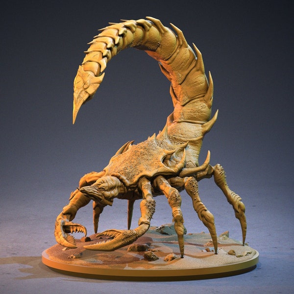 Clay Scorpion - Etsy