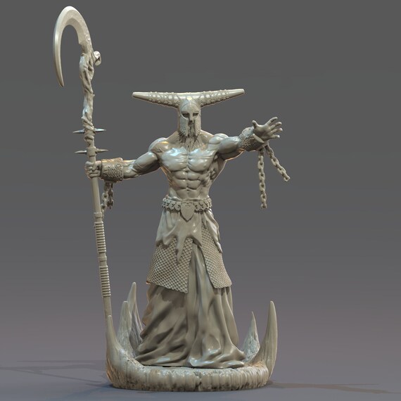 Cronos Greek Myths God of Time 32mm 28mm Fantasy - Etsy