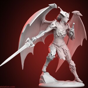 Devil Fury Space Devil, Demon, Succubus 32mm / 28mm Scifi Miniature, D ...
