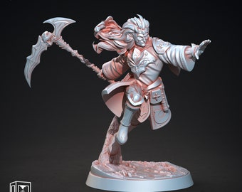 28mm Drow Fighter Miniature - Etsy