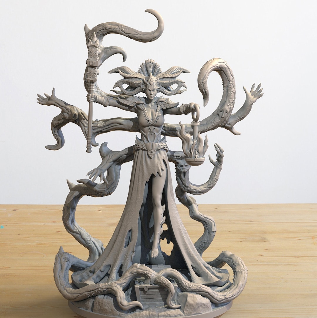 Morbi Goddess of Corruption, Demon of Corruption, Mutant 32mm 28mm ...