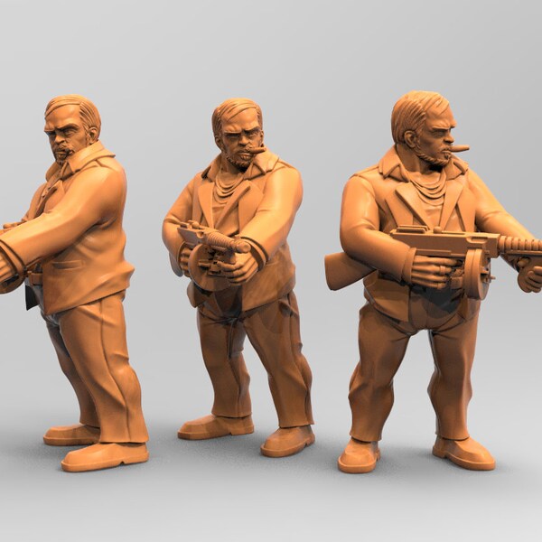 28mm Gangster - Etsy