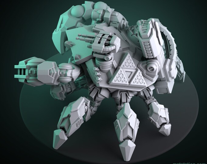 Stormguard Crab Tank Mecha, Marine, Tank 32mm/28mm Scifi Miniature, D&D ...
