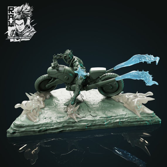 Spitfire Jen Biker Hero Cyberpunk Female Fighter Rider - Etsy