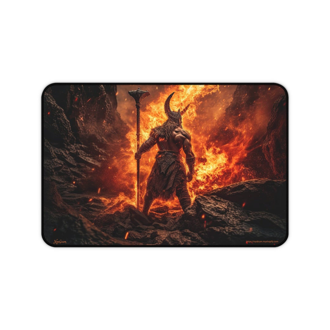 Desk Mat, MTG Playmat, MTG Playmat With Zones, Trading Card Game Play ...