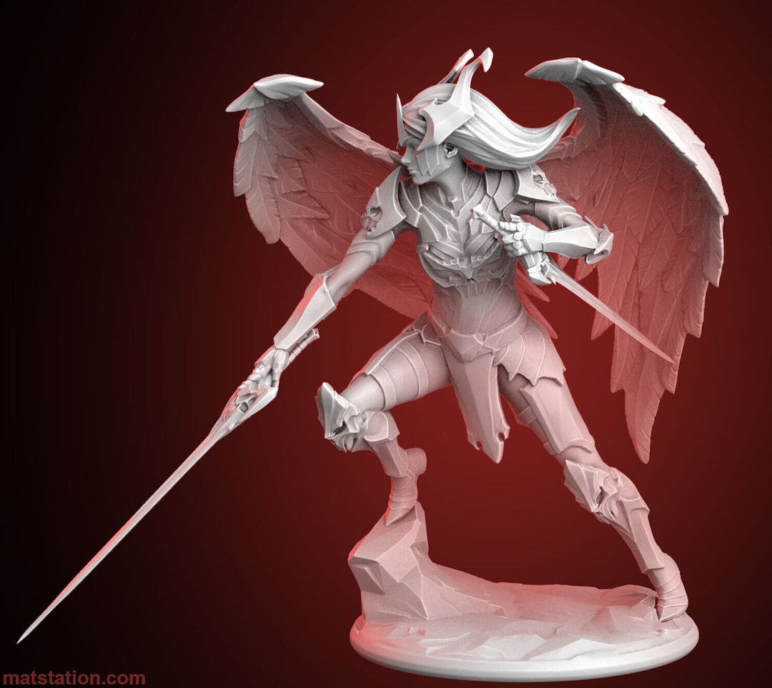 Devil Fury Space Devil, Demon, Succubus 32mm / 28mm Scifi Miniature, D ...