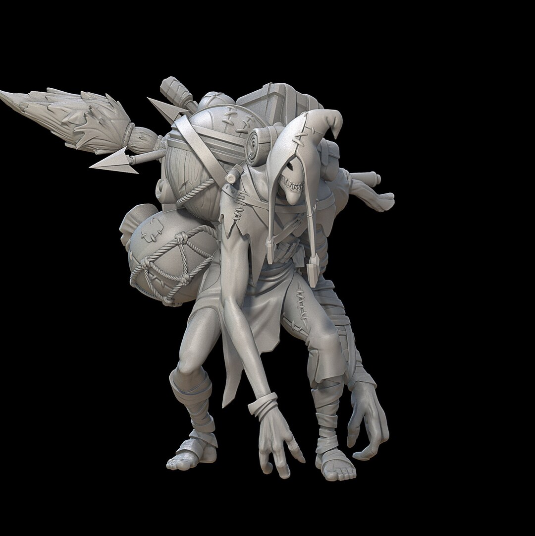 Hoarder of Goods Construct Undead Puppet 32mm 28mm - Etsy