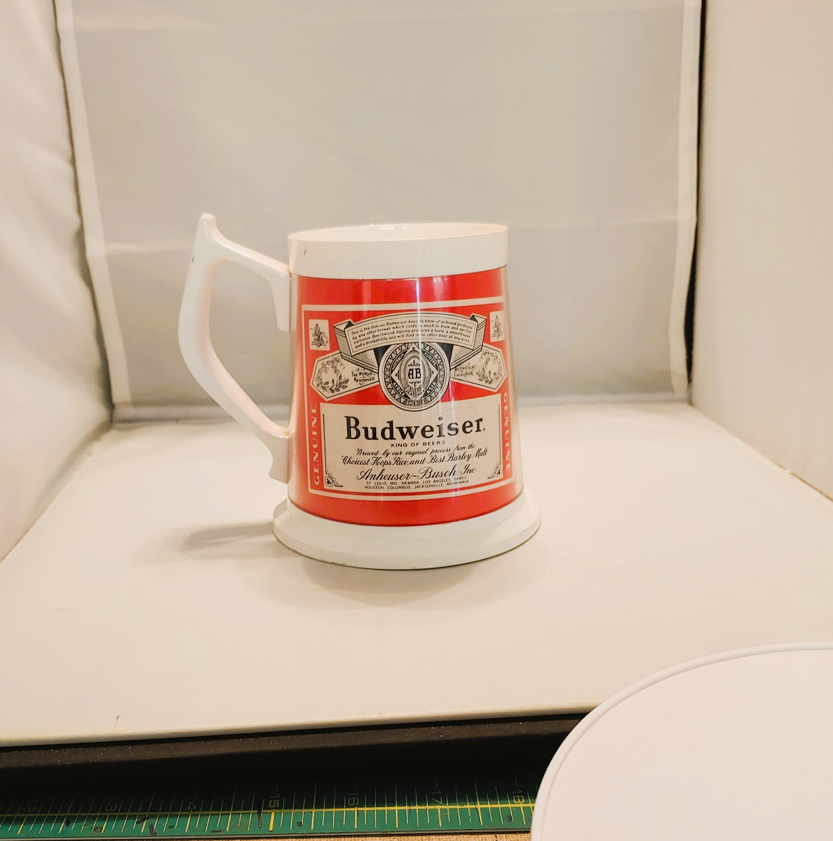 Budweiser Plastic Label Cup Short Bud Cup Beer Memorabilia - Etsy