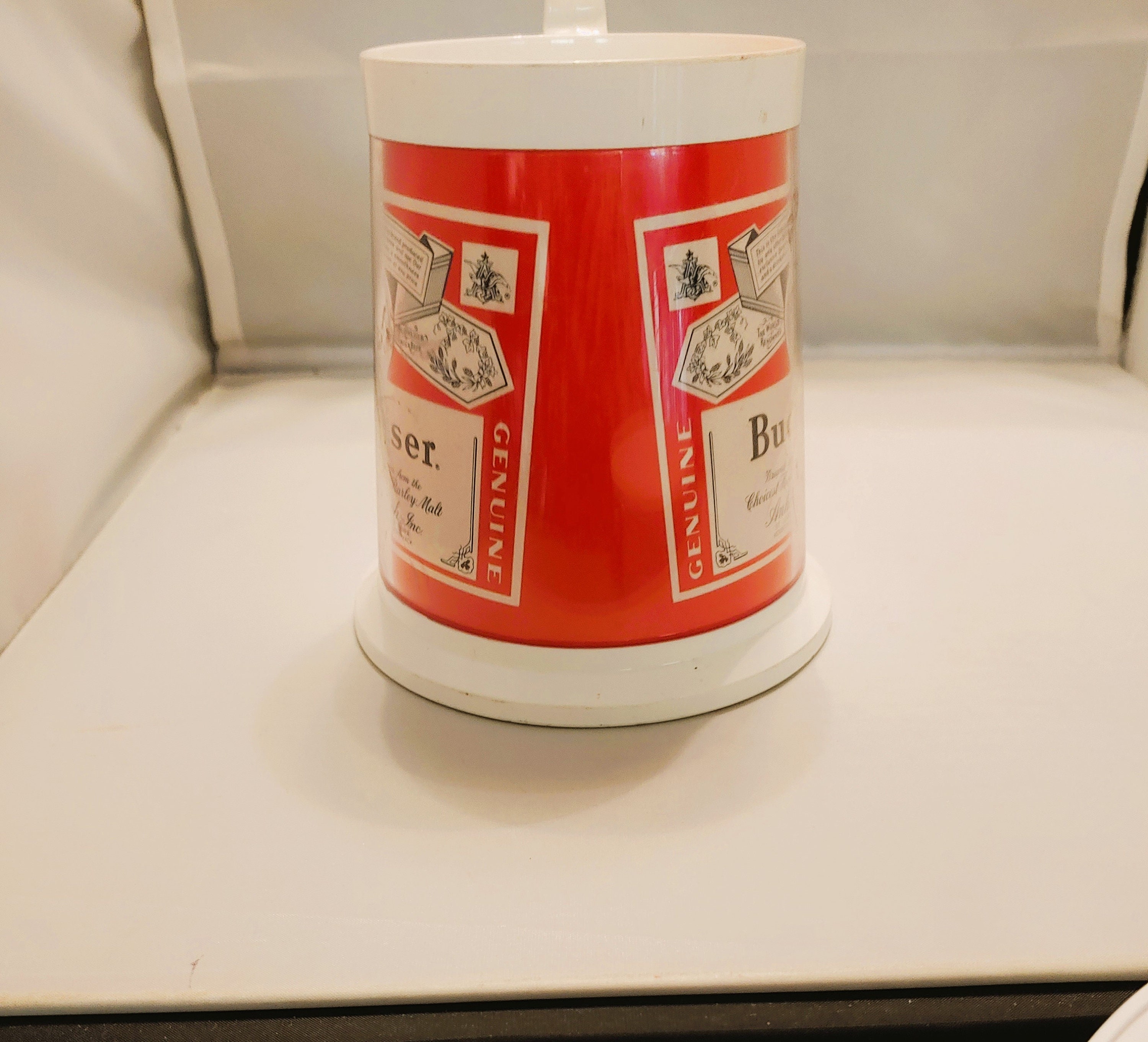Budweiser Plastic Label Cup Short Bud Cup Beer Memorabilia - Etsy