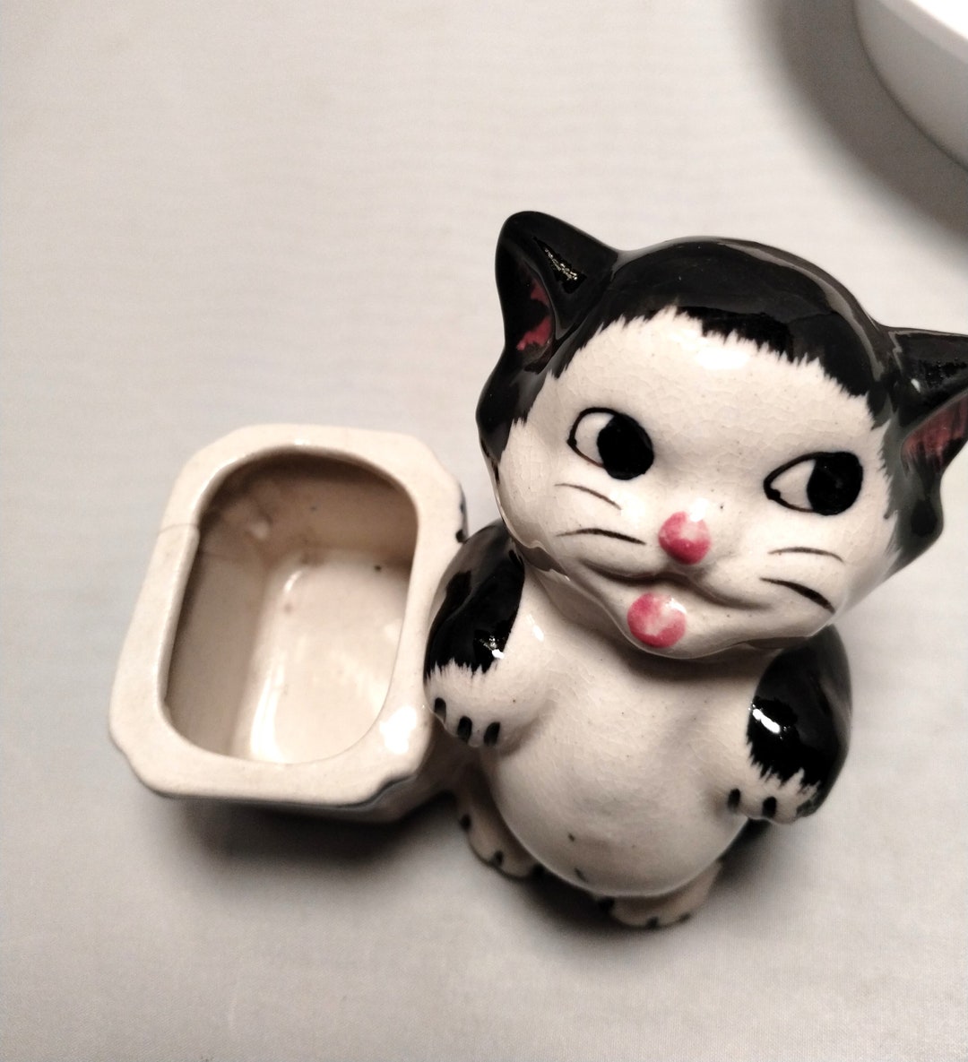 Occupied Japan, Cat Toothpick, Ceramic Cat, Toothpick Collectible, Gift ...