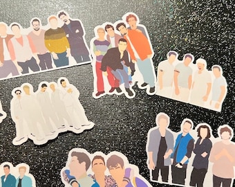 Jonas Brothers Stickers | Etsy