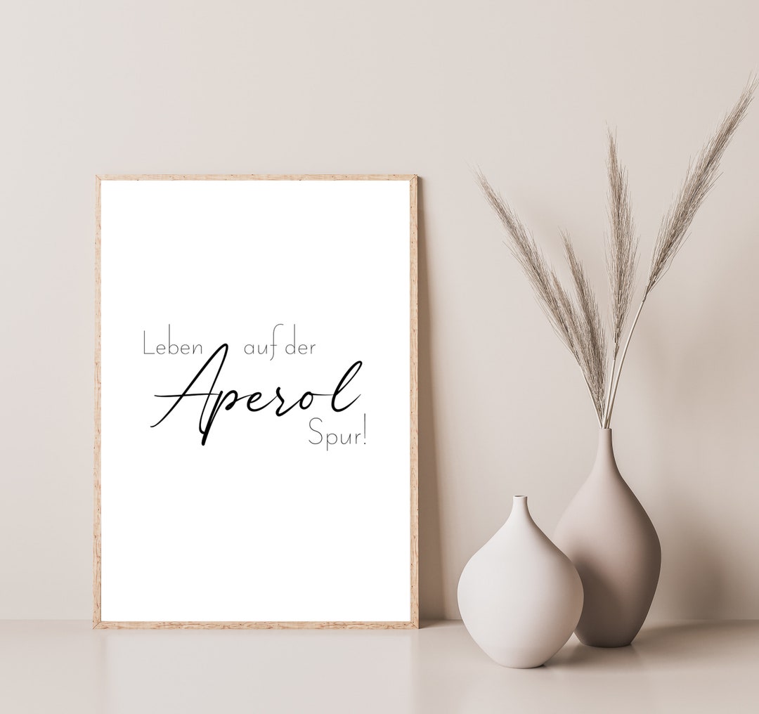 Poster Life on the APEROL Trail! Living Room, Dining Room Poster ...