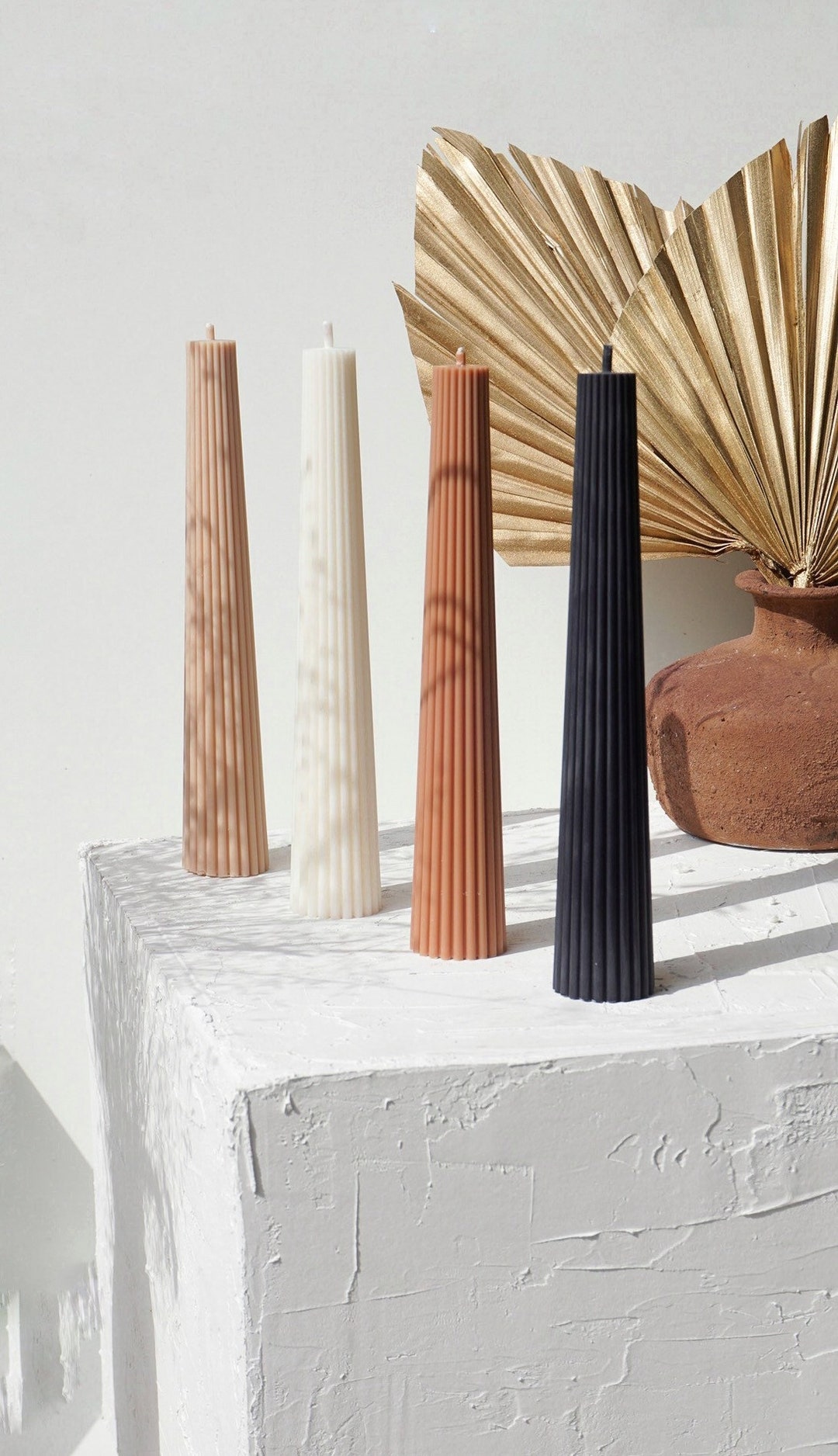 Pillar Candle-stick Candle-elegant Table Decoration-living Room ...