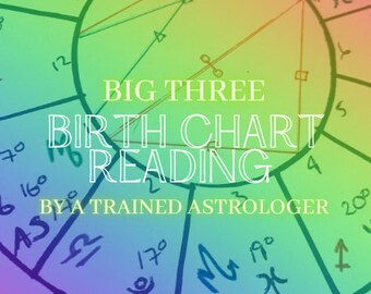 Astrology Big Three - Etsy