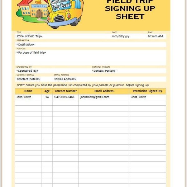 Sign in Sheet - Etsy
