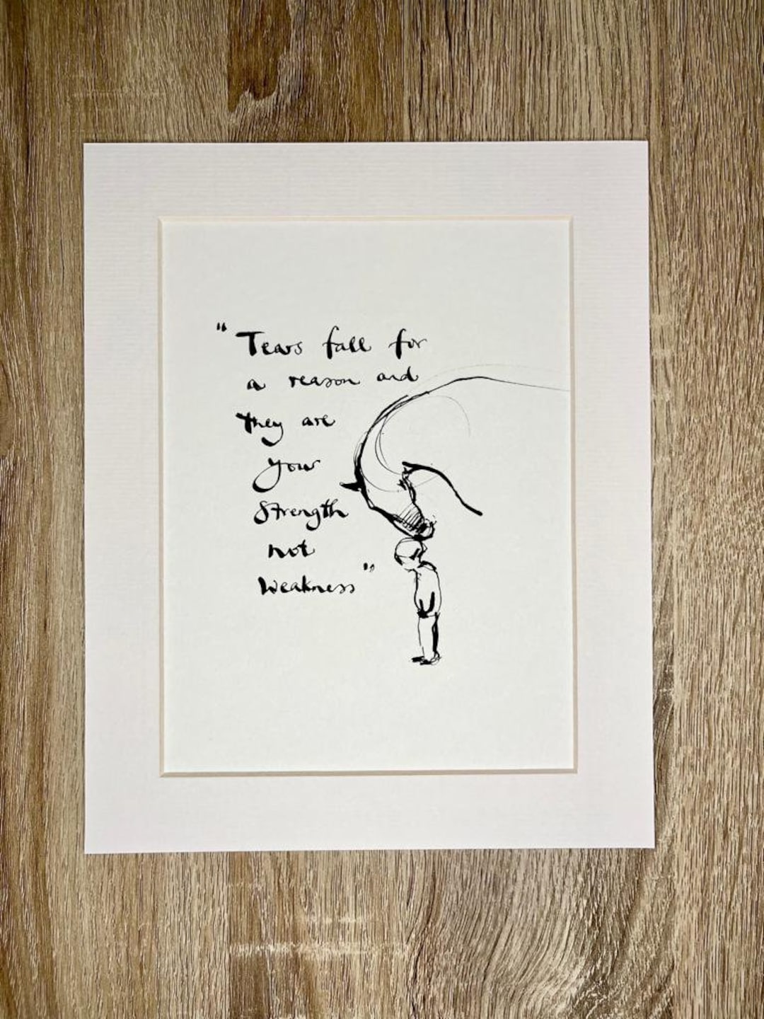 Charlie Mackesy Mounted Print - the Boy, the Mole, the Fox and the ...