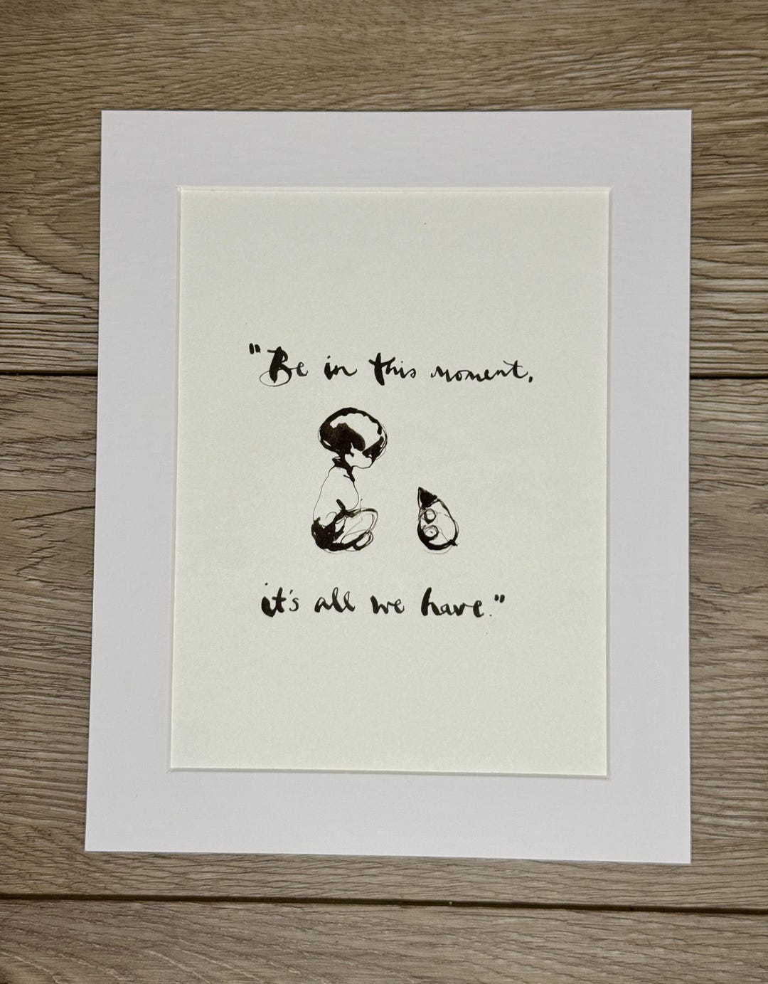 NEW - Charlie Mackesy Mounted Print - the Boy, the Mole, the Fox, the ...