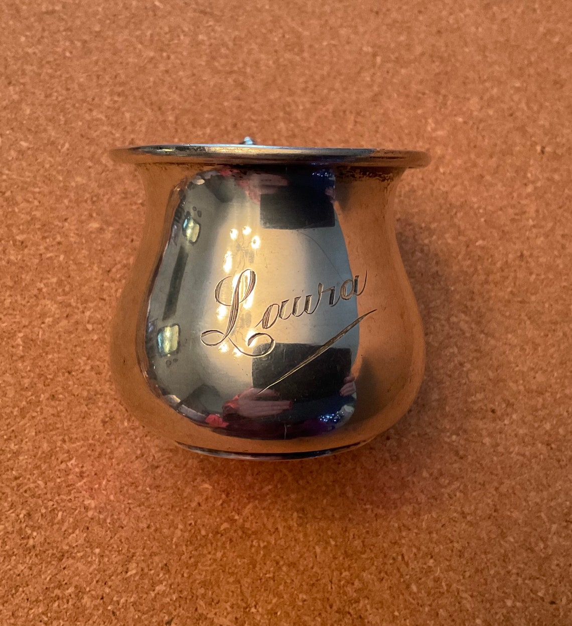 Birks Sterling Silver Baby Cup. Laura - Etsy