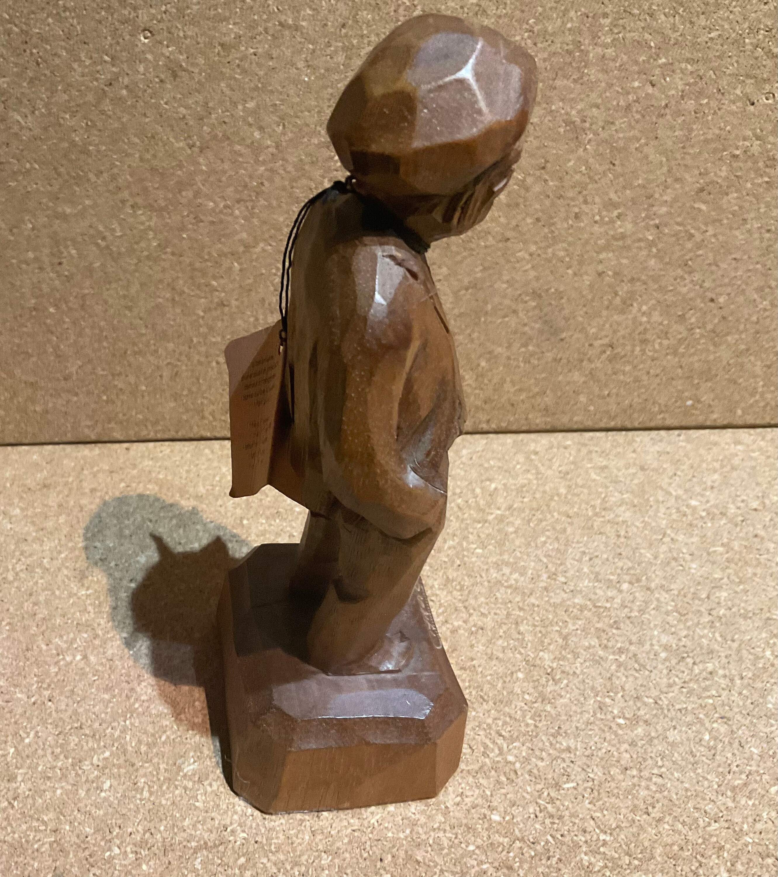 Caron Wood Folklore Hand Carved Sculpture, Quebec, Canada - Etsy