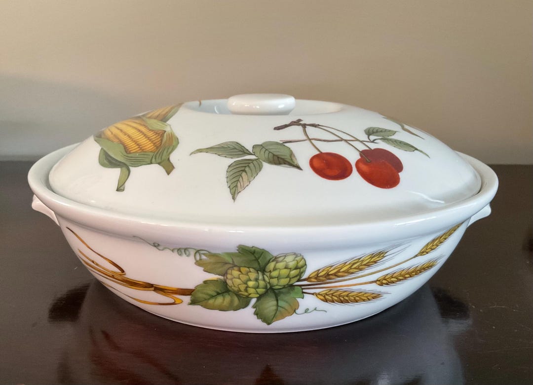 Royal Worcester, Oven to Table, Evesham, Casserole or Serving Dish With ...