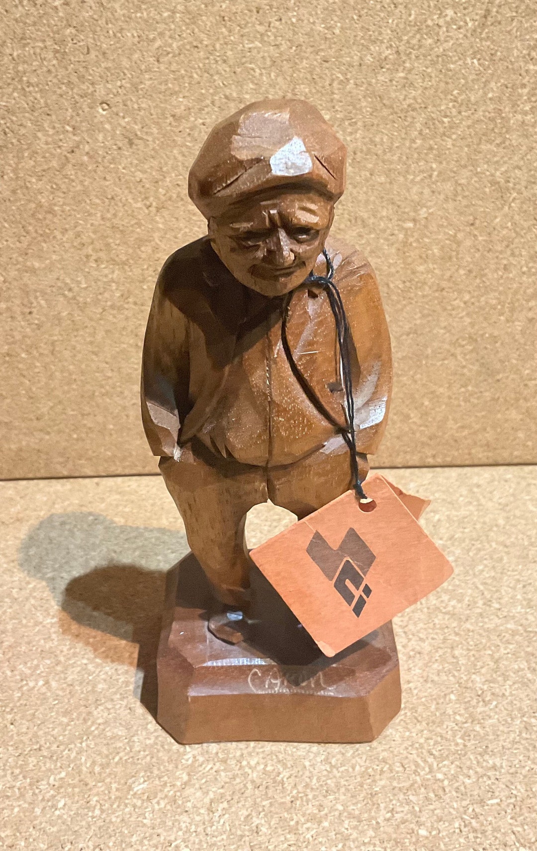 Caron Wood Folklore Hand Carved Sculpture, Quebec, Canada - Etsy