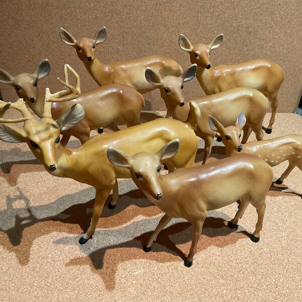 Plastic Deer - Etsy