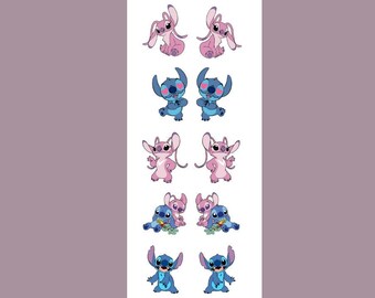 Stitch Nail Decals - Etsy UK