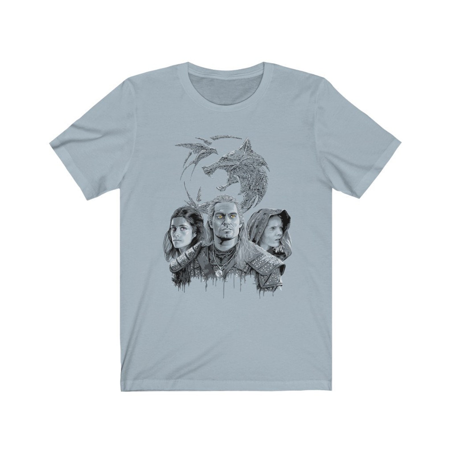 The Witcher Shirt Unisex Jersey Short Sleeve Tee | Etsy