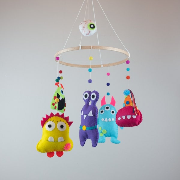 Monster Mobile - Etsy