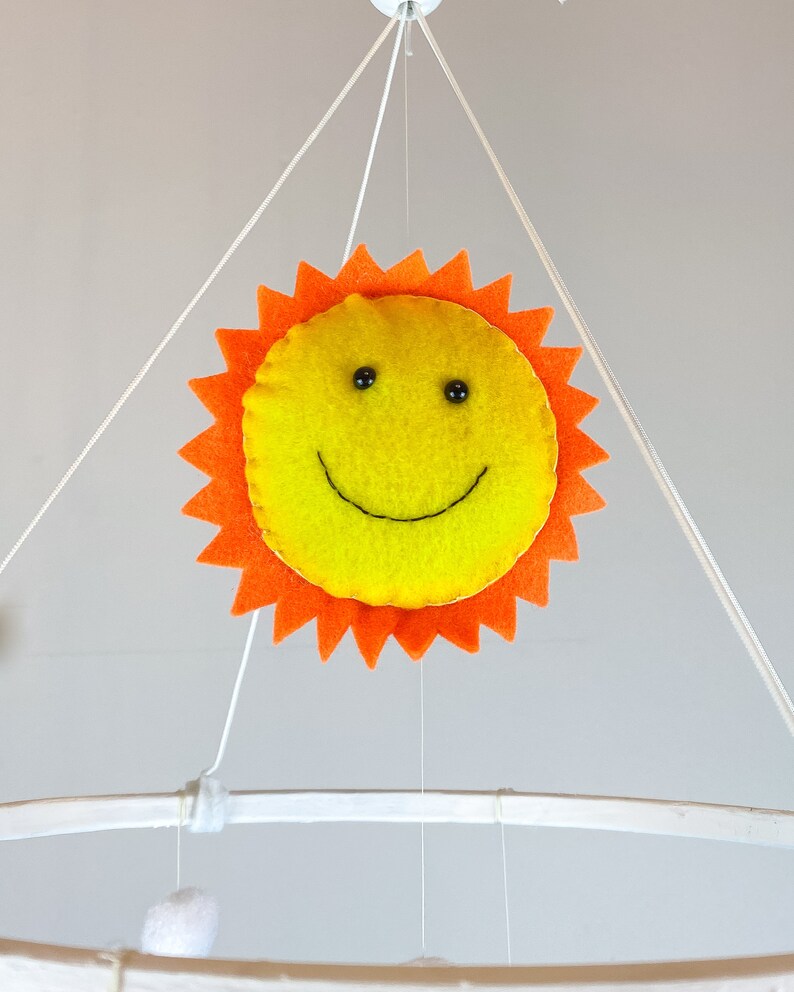 Space Baby Crib Nursery Mobile - Space Themed Mobile - Crib Mobile ...
