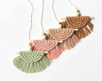 Half Moon Macrame | Etsy