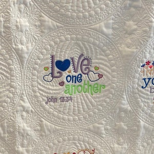 Lap Size Prayer Blanket - Etsy