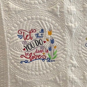 Lap Size Prayer Blanket - Etsy