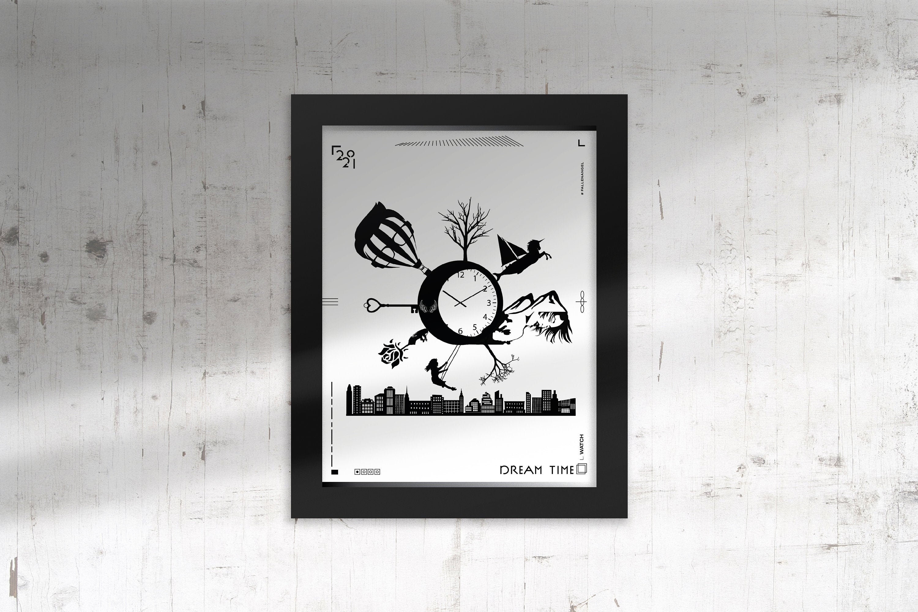 Dreamtime Poster Digital Download Wall Art Graphic Art - Etsy