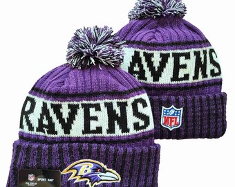Baltimore Ravens Winter Hat - Etsy
