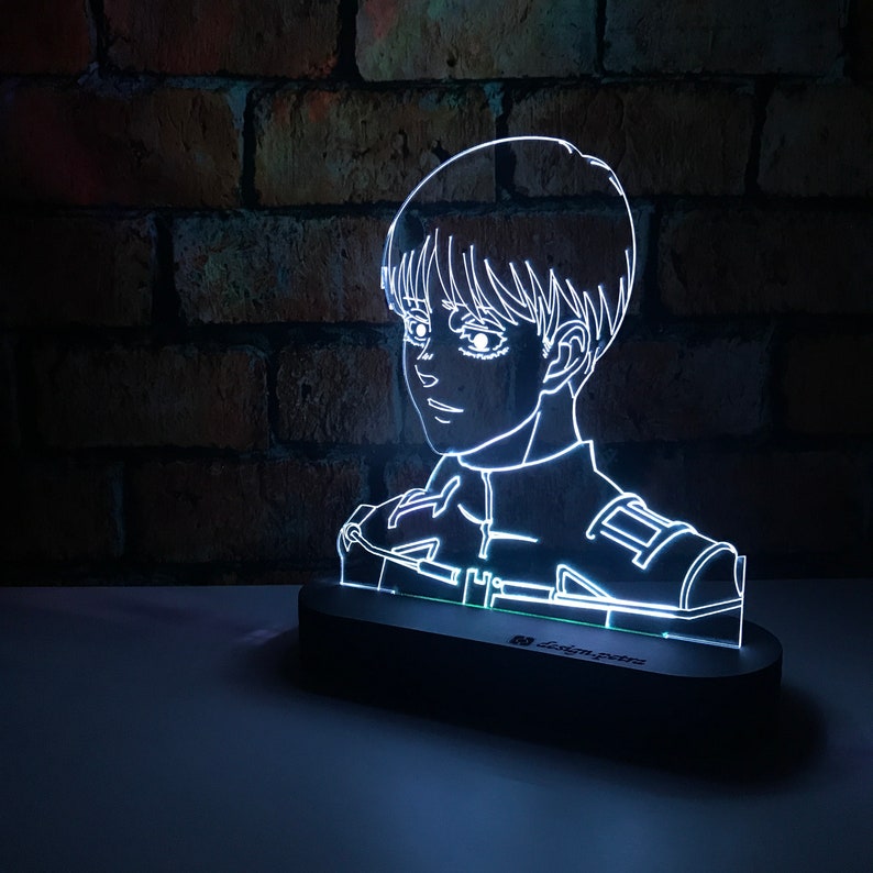 Attack on Titan Armin 3D Night Light AOT LED Lamp Anime Gifts | Etsy
