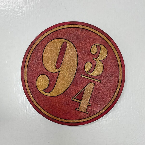 Platform 9 3 4 Sign - Etsy