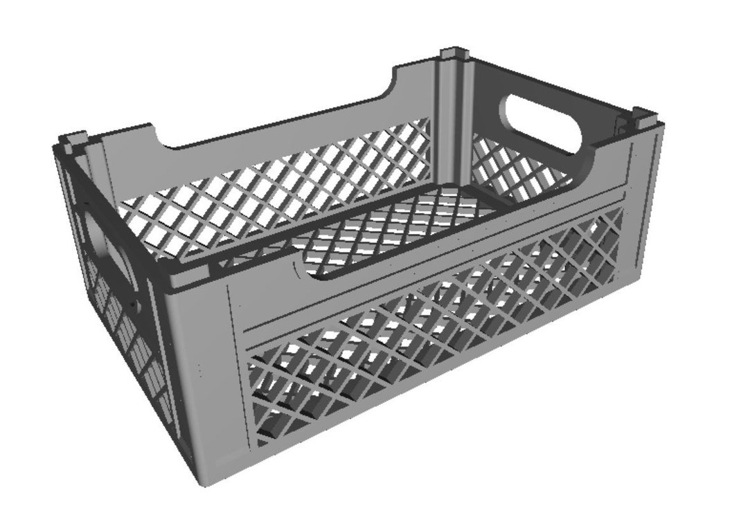 Stackable Mini Container STL File With and Without Mesh on the - Etsy